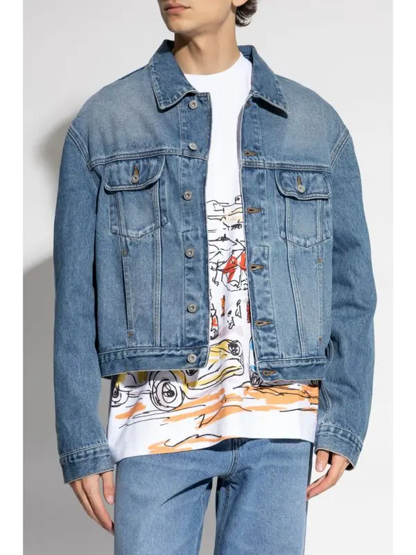 Jacquemus La Veste De-nîmes Denim Jacket - Blue