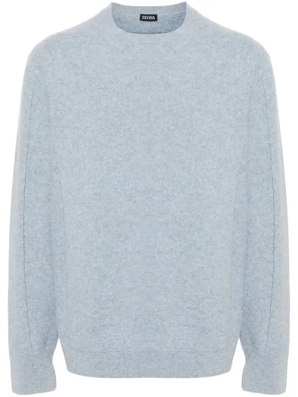 Zegna Brushed Fine-knit Jumper