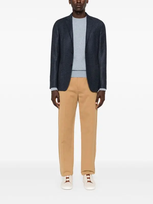 Zegna Brushed Fine-knit Jumper