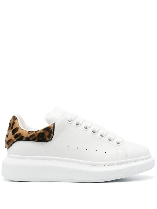 Alexander McQueen Oversized Leather Sneakers