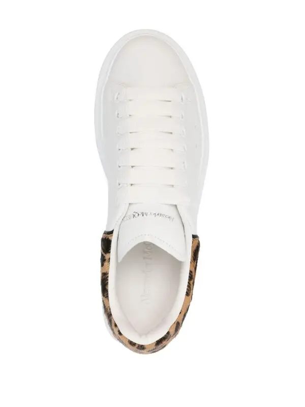 Alexander McQueen Oversized Leather Sneakers