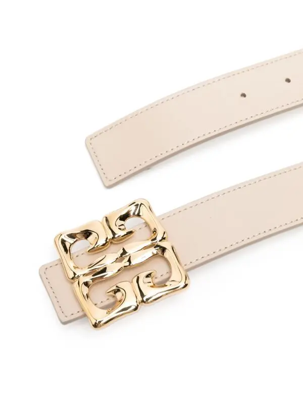 【新品】Givenchy 4g Liquid Reversible Belt Givenchy 4g Liquid Reversible Belt - Neutrals | Editorialist