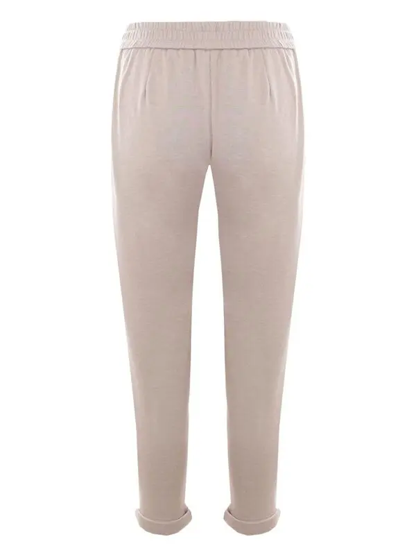 Brunello Cucinelli Monili-embellished Sweatpants