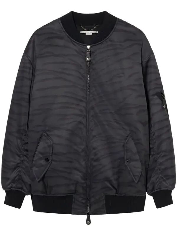 Stella McCartney Tiger-print Bomber Jacket