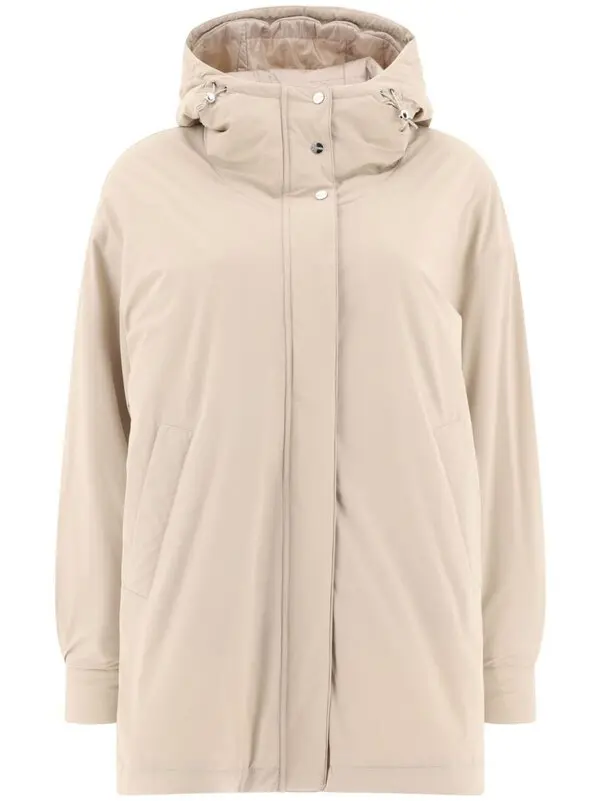 Herno A-shape Jacket - Neutrals