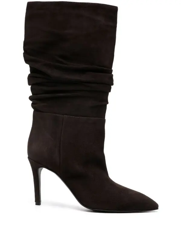 VIA ROMA 15 85mm Suede Boots