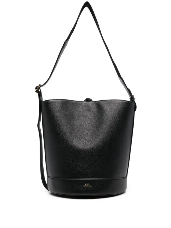 A.P.C. Ana Bucket Bag In Black - 10% Off | Editorialist