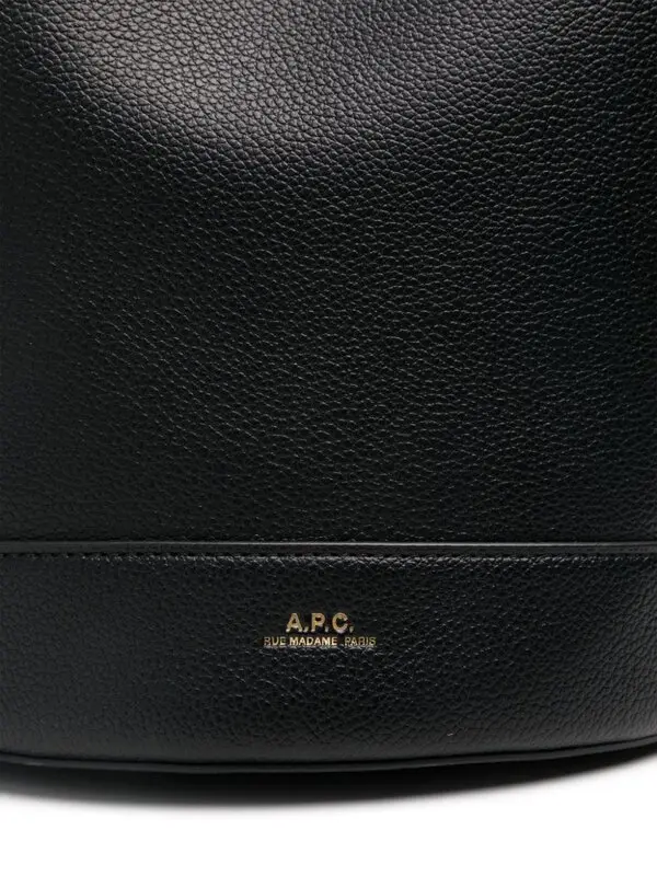 A.P.C. Ana Bucket Bag In Black - 10% Off | Editorialist