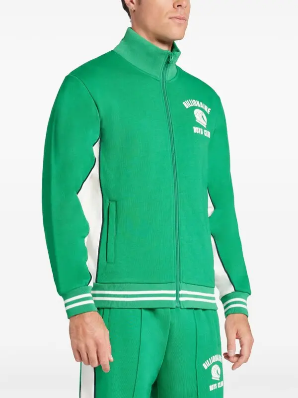 BILLIONAIRE BOYS CLUB Logo Print Full Zip Sweatshirt