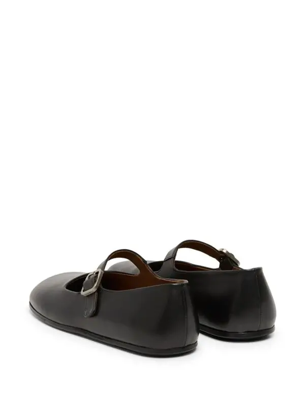 Marsèll Appiedi Leather Ballet Flats