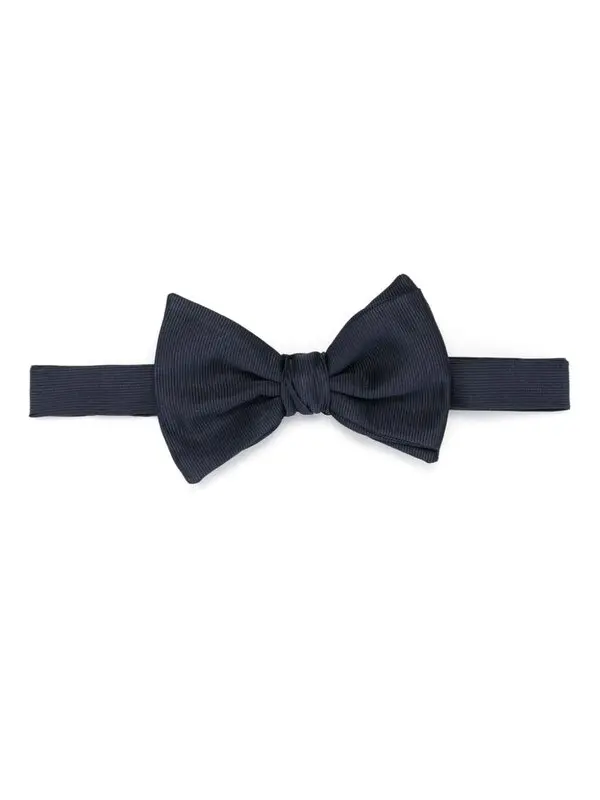 Giorgio Armani Faille Bow Tie - Blue