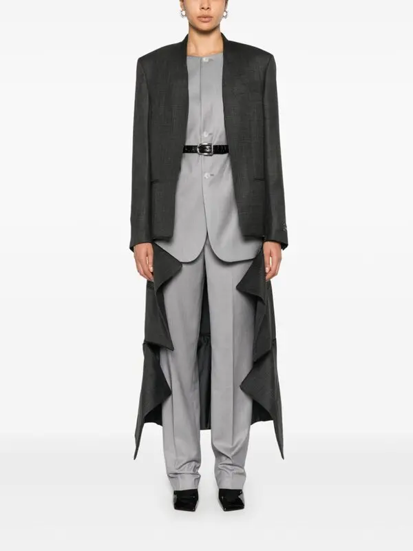 BETTTER X Zegna Transformer Collarless Coat