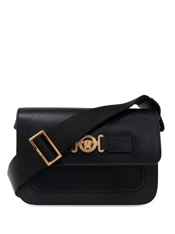 Versace Biggie Shoulder Bag - Black