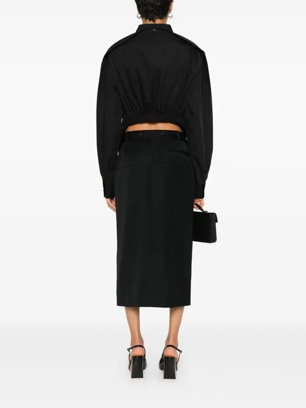 BETTTER Asymmetric Poplin Shirt
