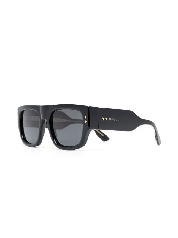 Gucci Stud Square-frame Sunglasses