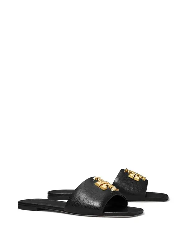 Tory Burch Eleanor Slides - Black