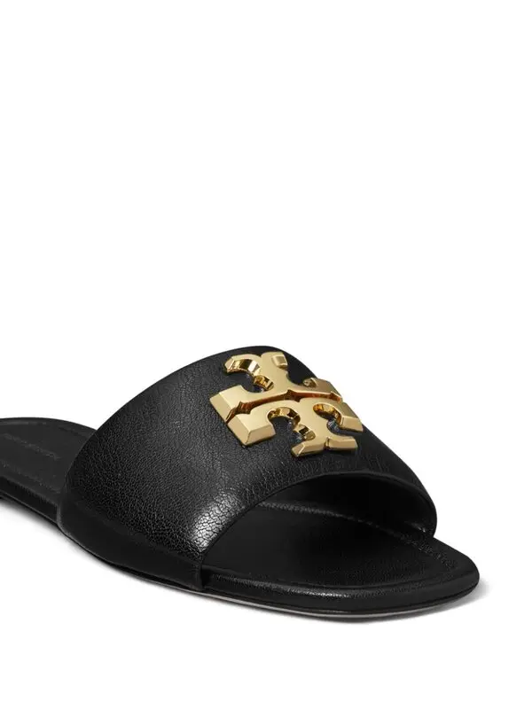 Tory Burch Eleanor Slides - Black