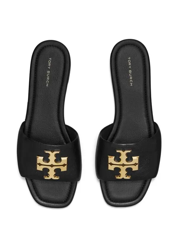 Tory Burch Eleanor Slides - Black