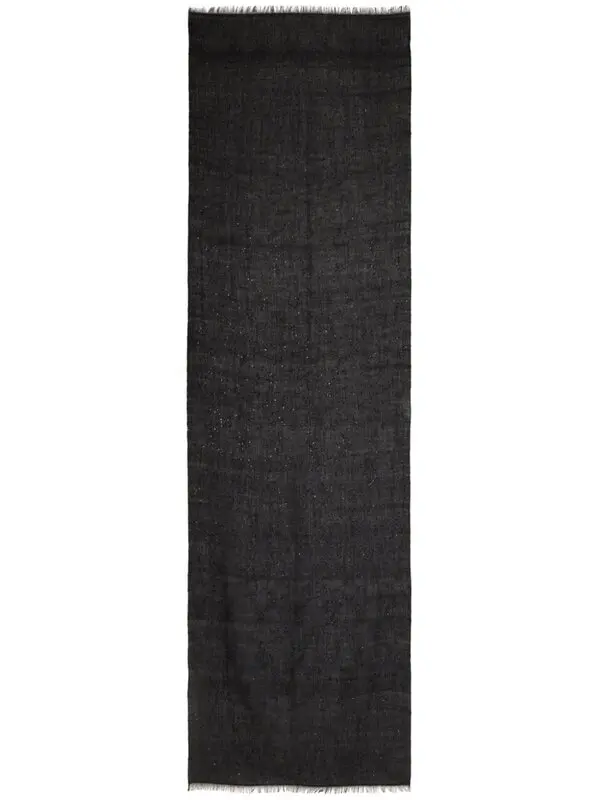 Brunello Cucinelli Sequined Scarf - Black