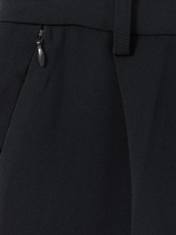 Good American High Rise Pleat Front Trousers