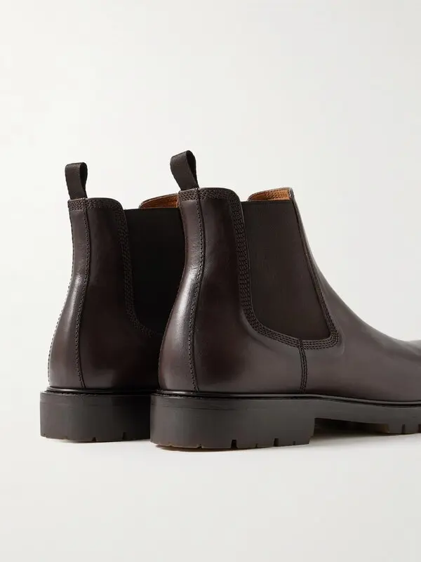 Officine Creative Boss Leather Chelsea Boots