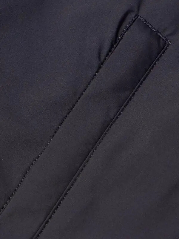 Zegna Reversible Shell And Cashmere-blend Twill Gilet - Blue
