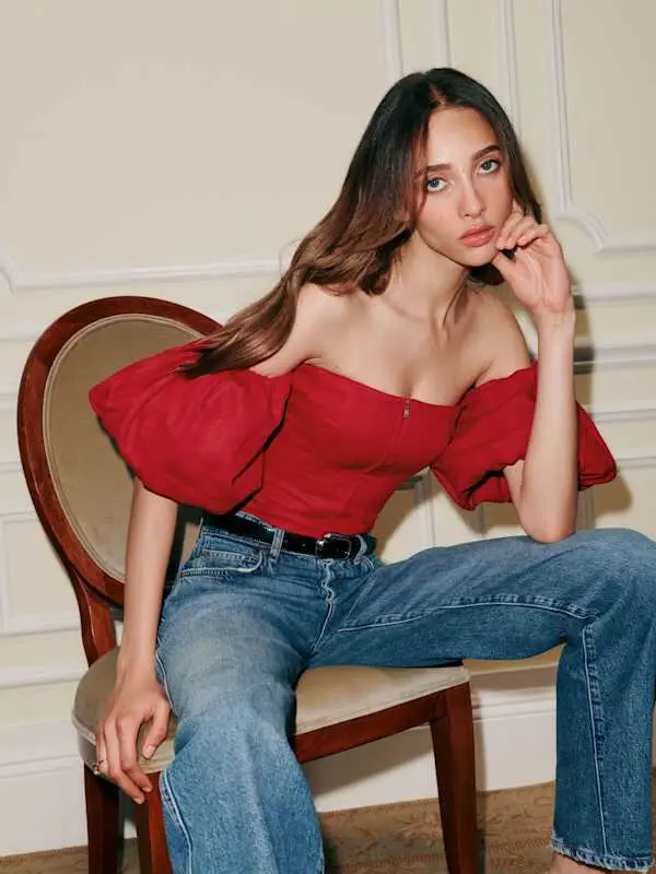 REFORMATION Thayer Top