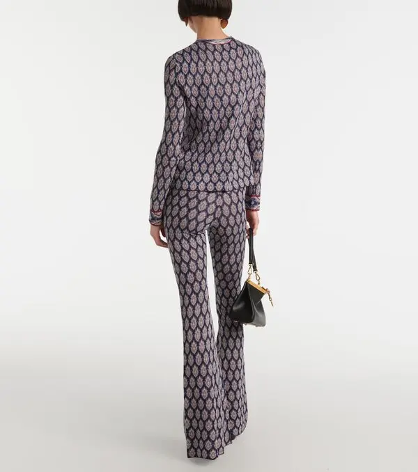 Etro Scarf-detailed Cardigan