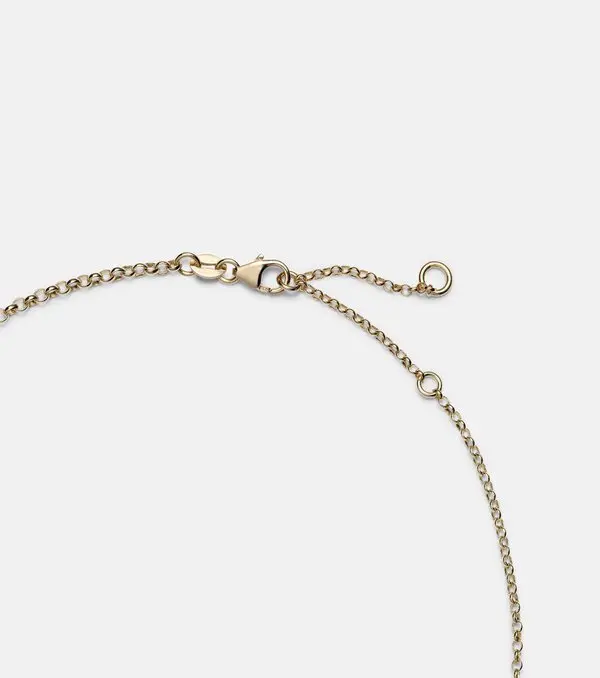 FOUNDRAE 18kt Yellow Diamond Pendant Necklace