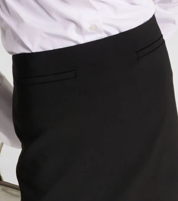 Sportmax Luigia Virgin Wool Miniskirt