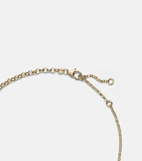 FOUNDRAE Dream & Reverie 18kt Charm Necklace With Diamonds