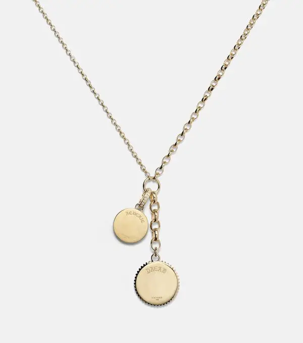 FOUNDRAE Dream & Reverie 18kt Charm Necklace With Diamonds