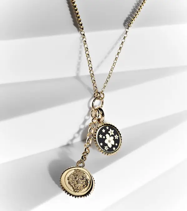 FOUNDRAE Strength Resilience 18kt Chain Necklace With Diamonds