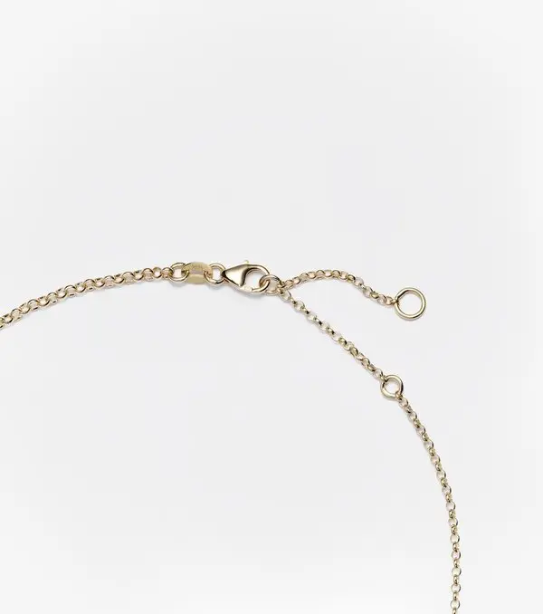 FOUNDRAE 18kt Yellow Diamond Protection Necklace