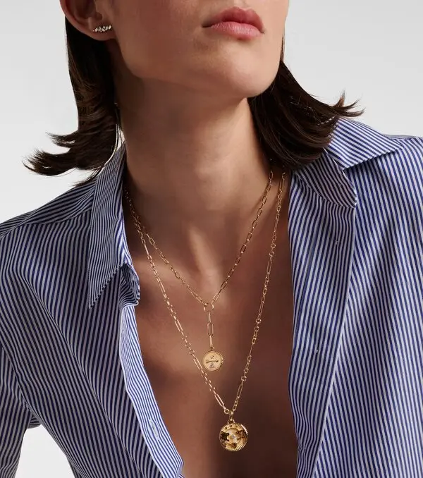 FOUNDRAE Dream 18kt Pendant Necklace With Diamonds