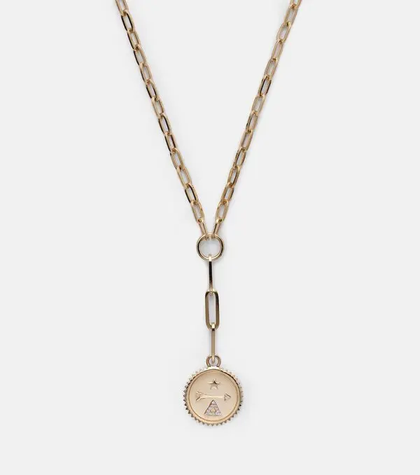 FOUNDRAE Dream 18kt Pendant Necklace With Diamonds