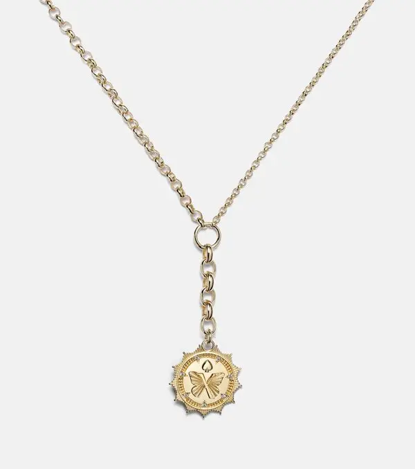 FOUNDRAE Reverie 18kt Chain Necklace With Diamonds