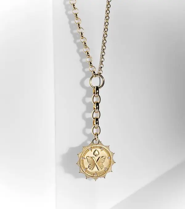 FOUNDRAE Reverie 18kt Chain Necklace With Diamonds