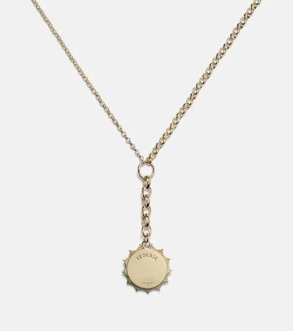 FOUNDRAE Reverie 18kt Chain Necklace With Diamonds