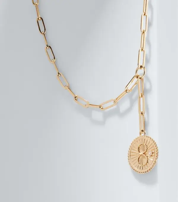 FOUNDRAE Karma Diamond Chain Necklace