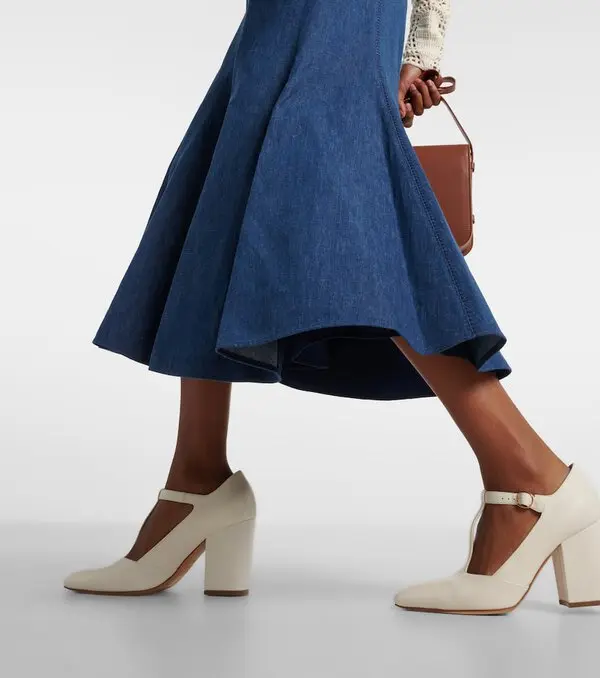 Gabriela Hearst Amy Flared Midi Skirt
