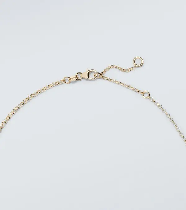 FOUNDRAE 18kt Yellow Diamond Pendant Necklace