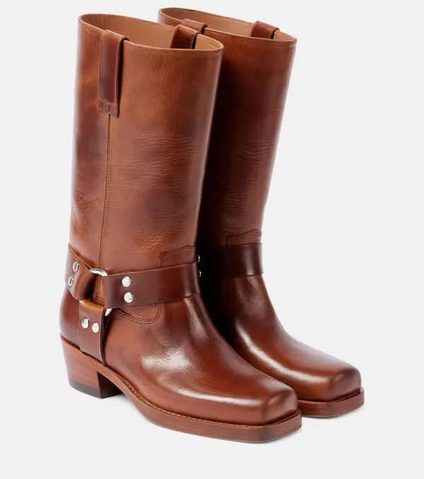 Paris Texas Roxy 45 Leather Boots - Brown