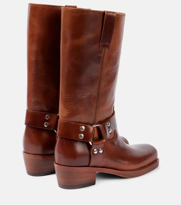 Paris Texas Roxy 45 Leather Boots - Brown