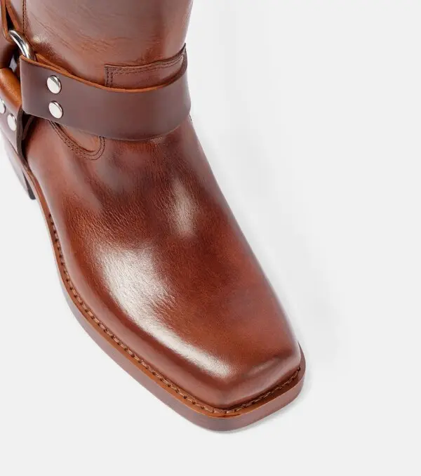 Paris Texas Roxy 45 Leather Boots - Brown