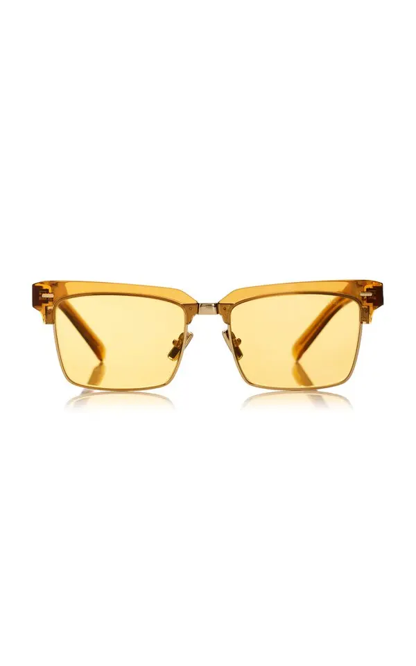 Miu Miu Square-frame Sunglasses - Orange