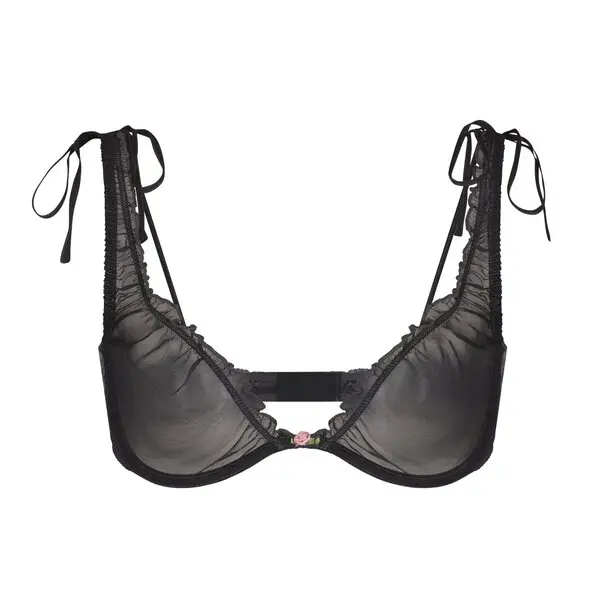 SKIMS Romance Lace Unlined Plunge Bra