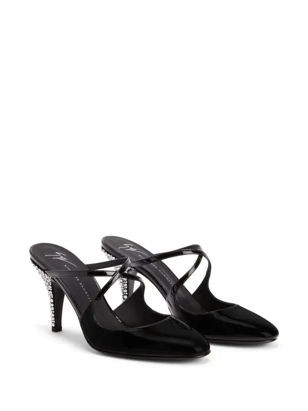GIUSEPPE ZANOTTI 85mm Marthe Crystal-embellished Sandals