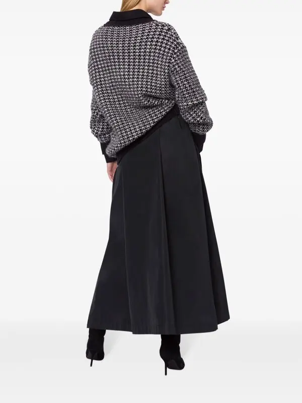 Alberta Ferretti Patterned Intarsia Jumper