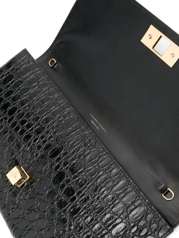 GIUSEPPE ZANOTTI Montserrat Clutch - Black